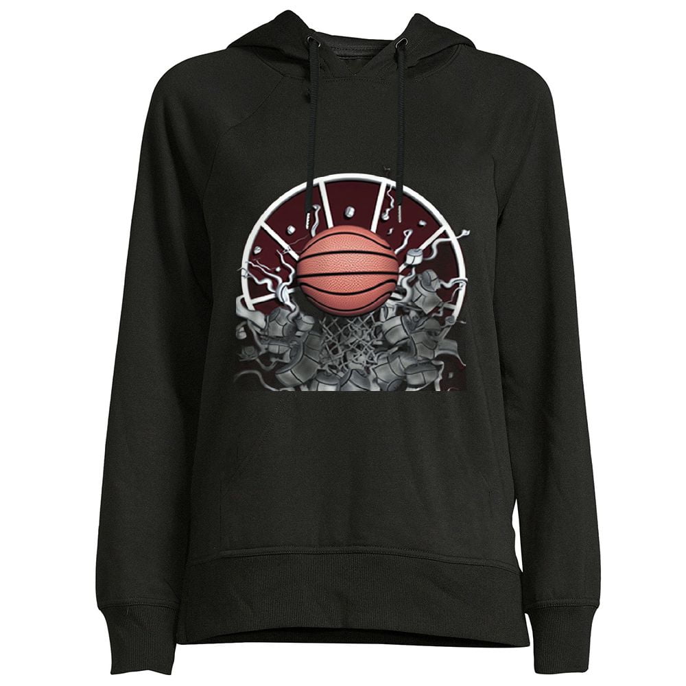 COMIO Basketball Girl Teen Player Hoops - Teeny Bball Baller Pullover ...