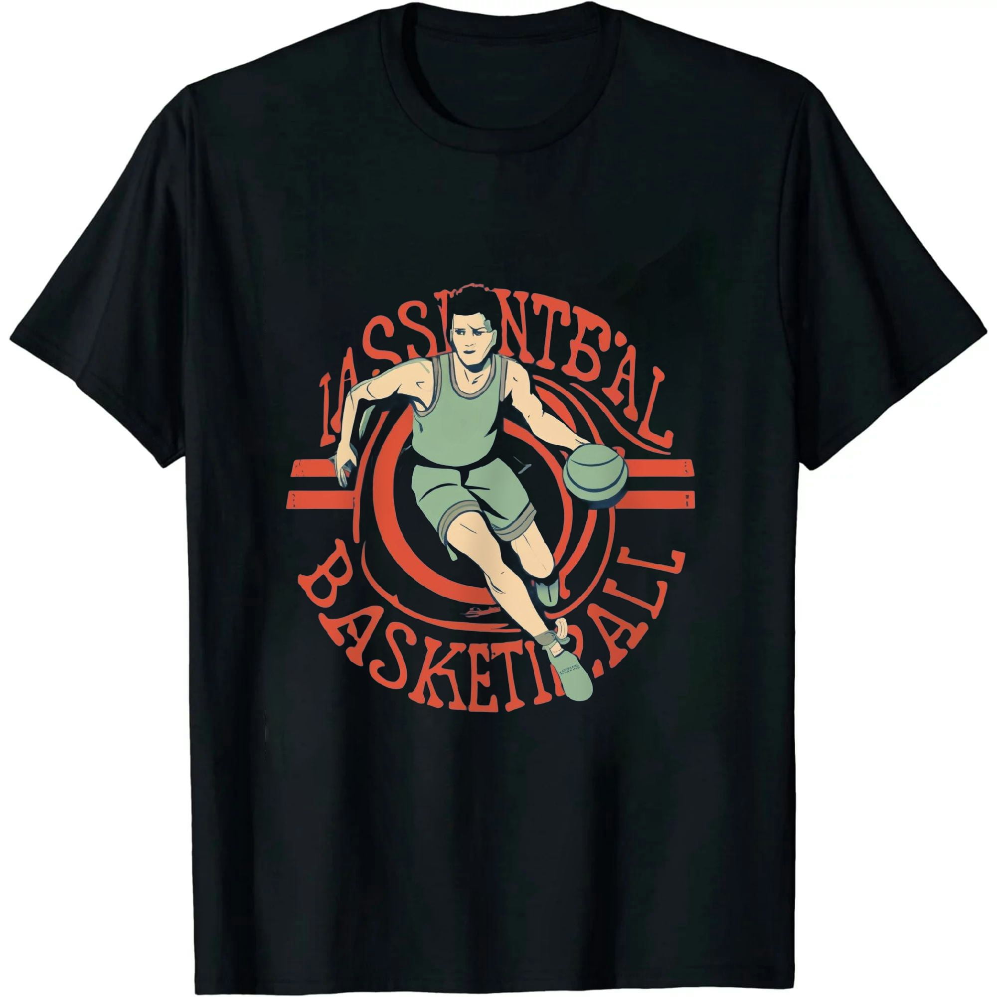 COMIO Basketball Retro Vintage 70s Style Cool Basketball Tshirt ...