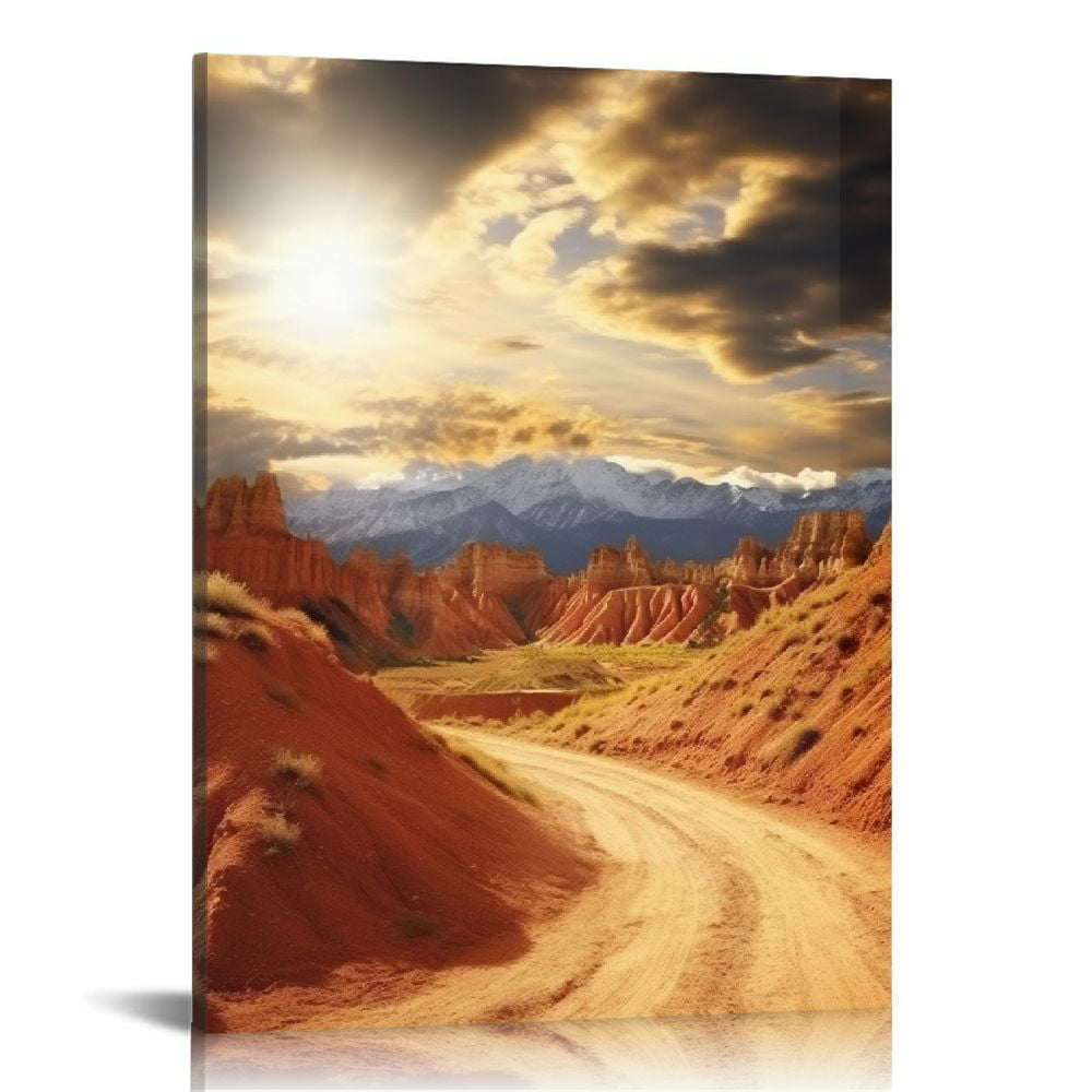 COMIO Beautiful Landscape Of Grand Canyon Canvas Painting Modern ...