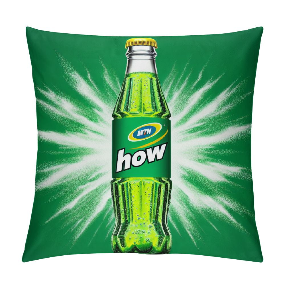COMIO Beer Bubble Decor Throw Pillow Covers, Cushion Covers for Sofa ...