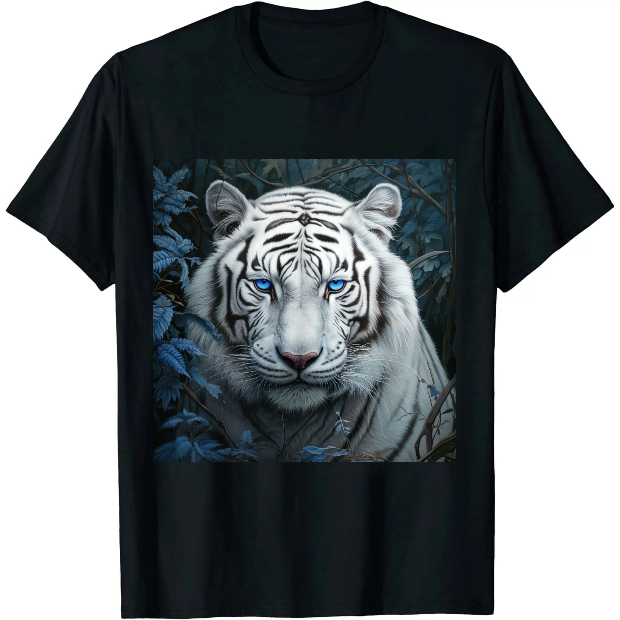 COMIO Bengal Tiger Endangered Wildlife Lover Big Cat Print Shirt T ...