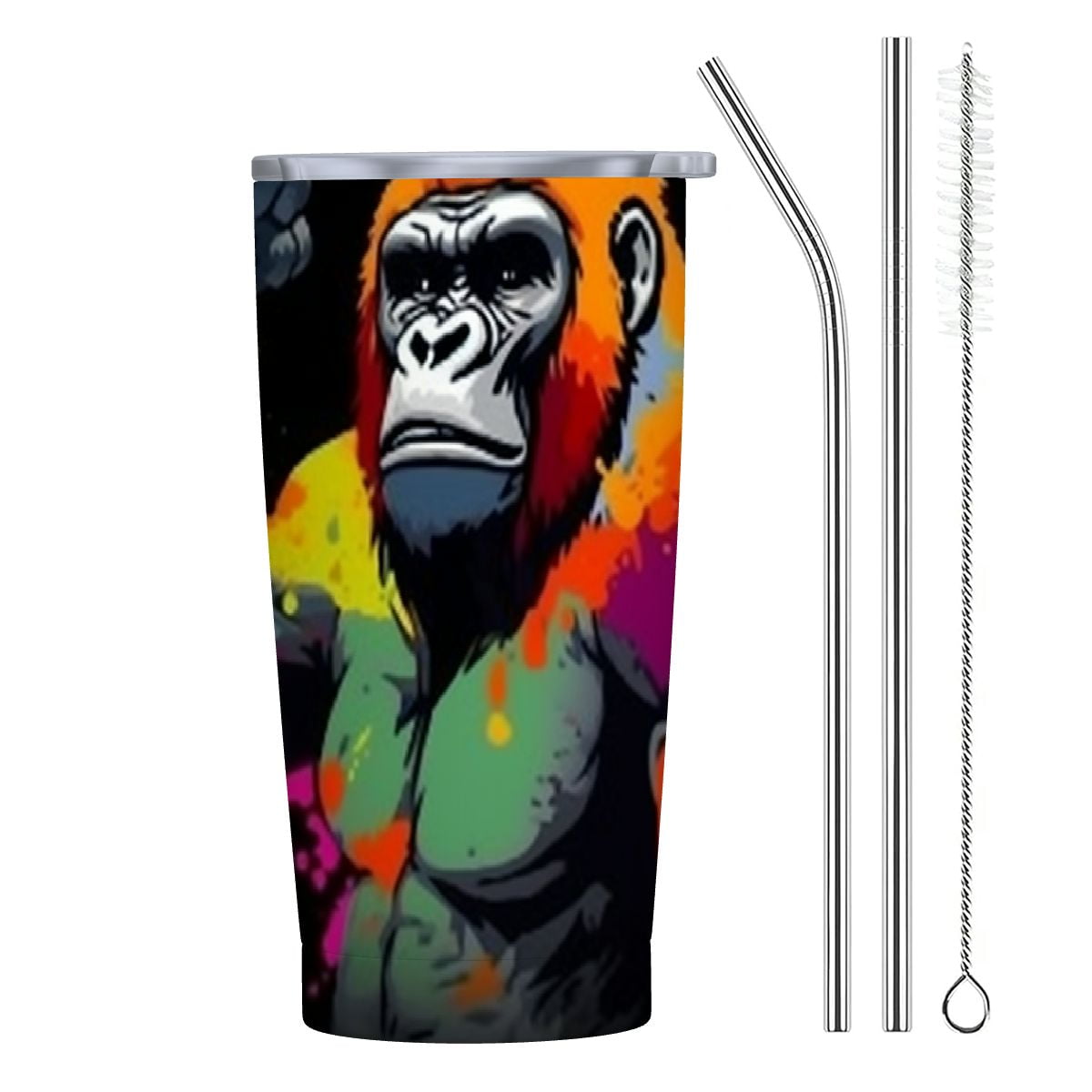 COMIO Berserk Monkey Water Bottle Stainless Steel Insulated Water ...