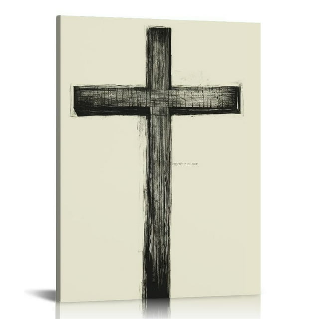 COMIO Bible Verses Christian Wall Art Decor Framed Canvas Poster ...