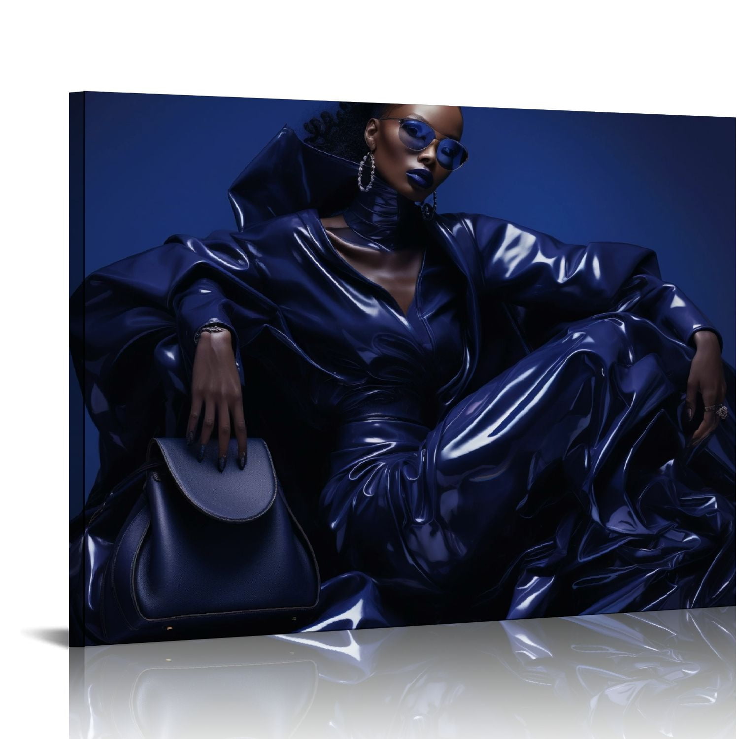 COMIO Black Girl Art Printing Set,Black Woman Wall Art,Black Girl Wall Decor,Feminine Boho Art ...