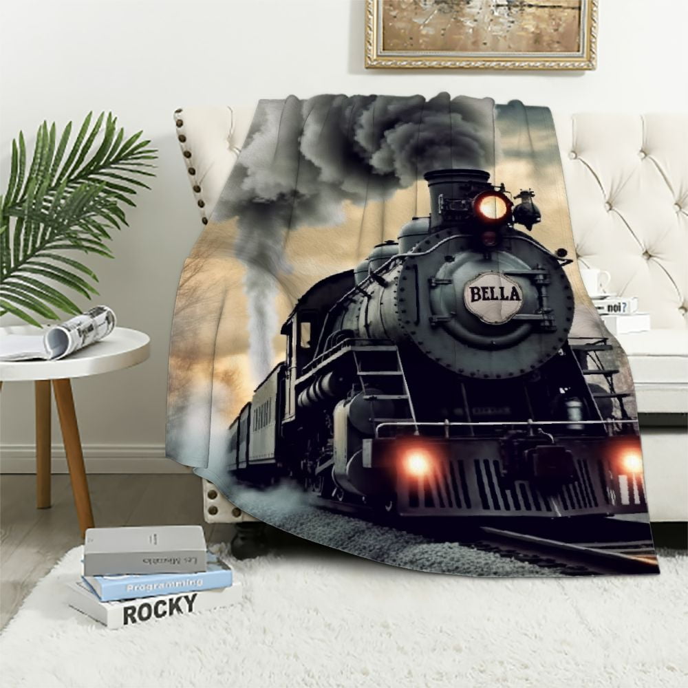 COMIO Blanket Train Soft Throw Blanket for Gifts - Walmart.com