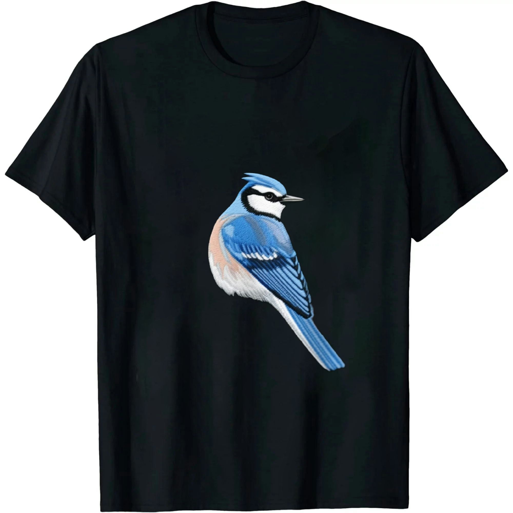 COMIO Blue Jay Bird Lover Watching Bidwatcher Birder Flower Heart T ...