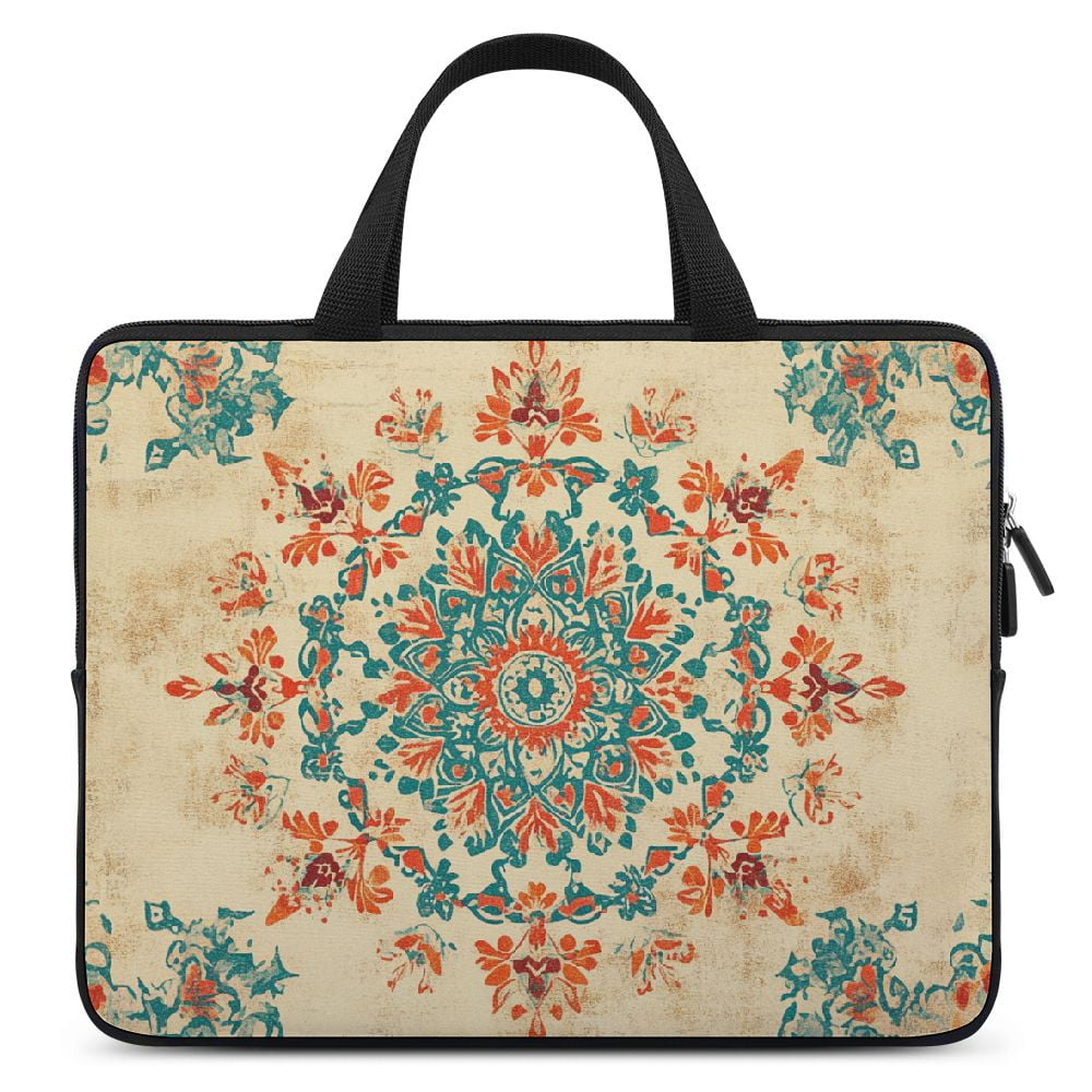COMIO Bohemian Style Laptop Bag Diving Fabric Office Carry Case for ...