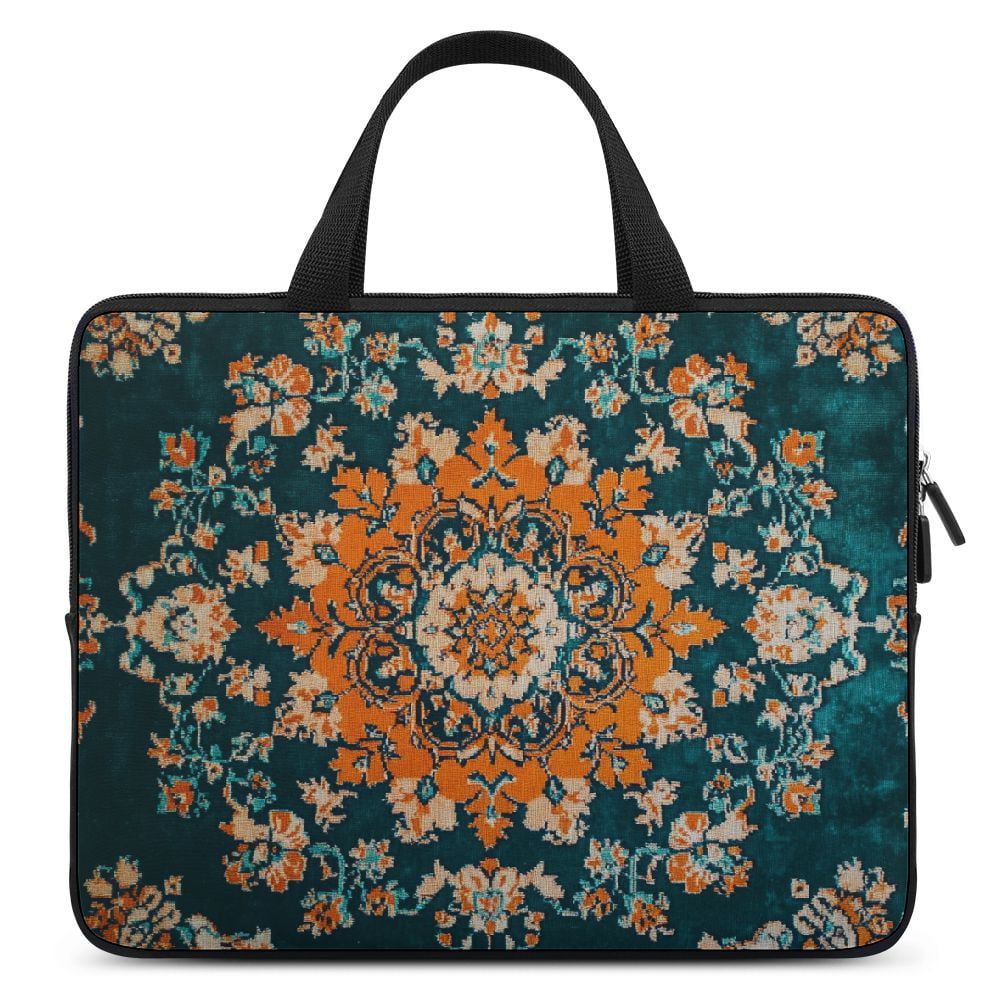 COMIO Bohemian Style Laptop Bag Soft Carrying Travel Case for Office ...