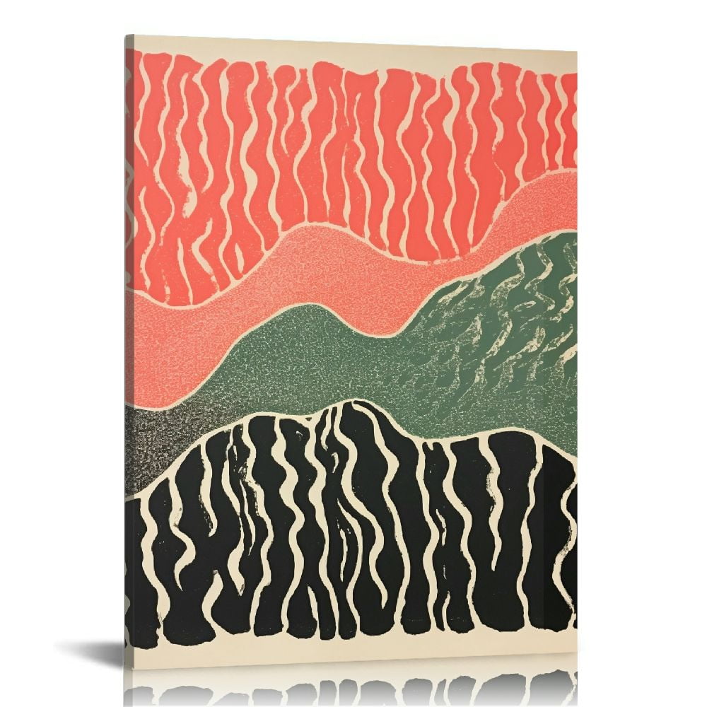 COMIO Boho Black White Flowers Wall Art Poster Prints , Botanical Wall ...