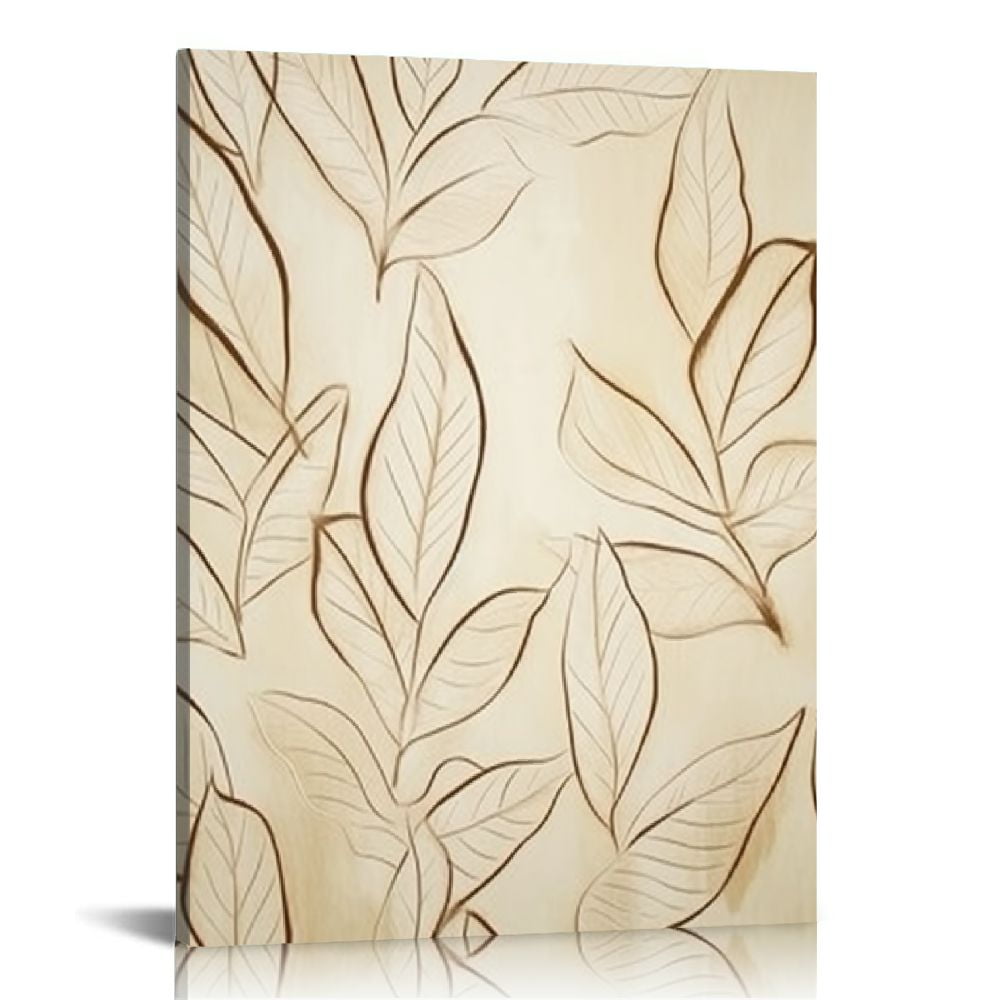 COMIO Boho Canvas Wall Art(No Plexiglass), Framed High Side Wall Art ...