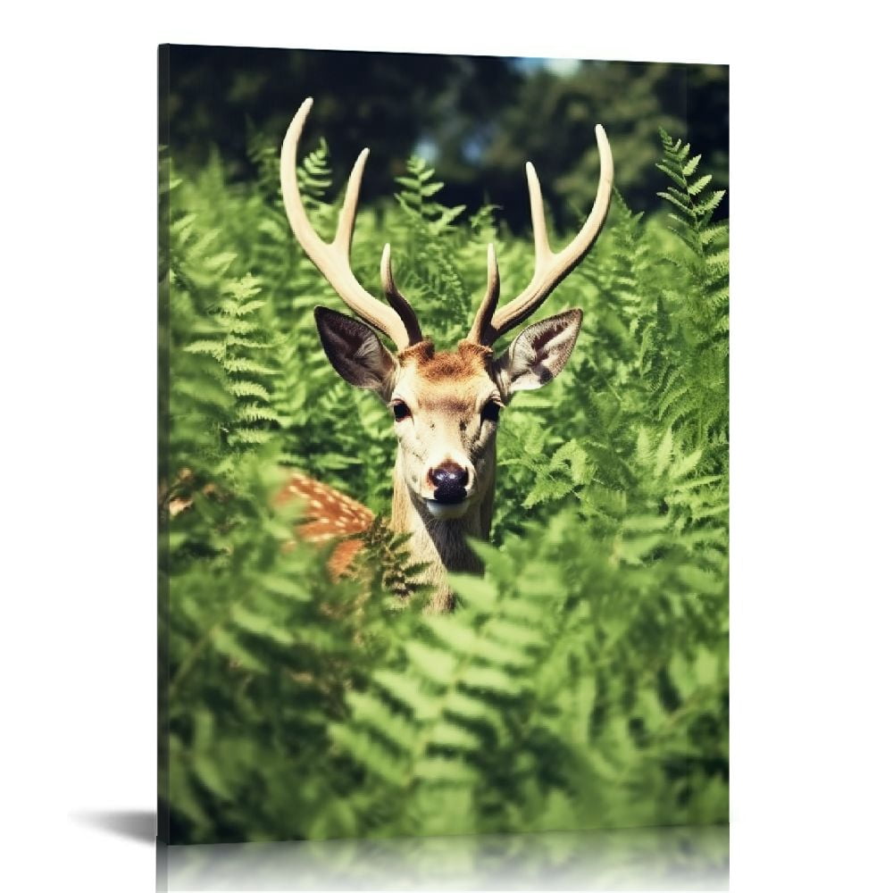 COMIO Botanical Wall Art Print Tropical Motivational Leaves Wall Decor ...