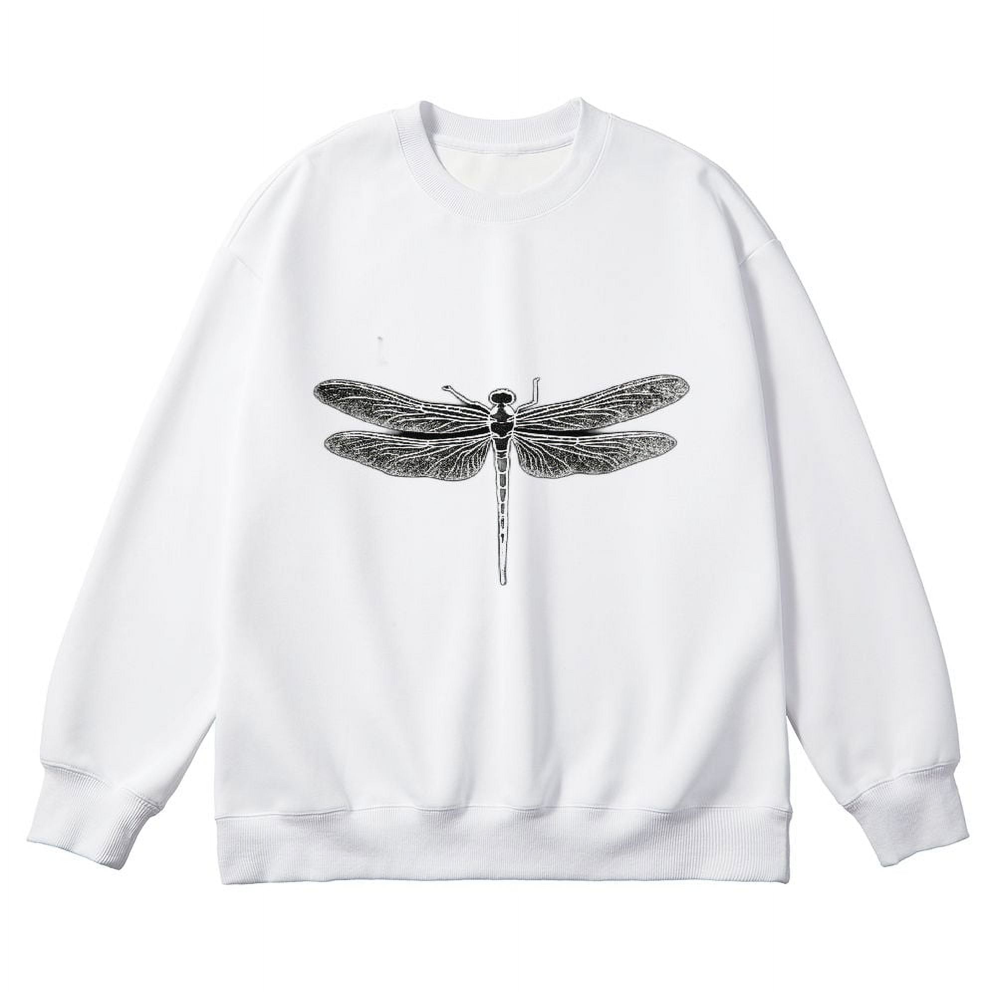 COMIO Brave Wings Dragonflies Insect Lover Dragonfly Sweatshirt ...