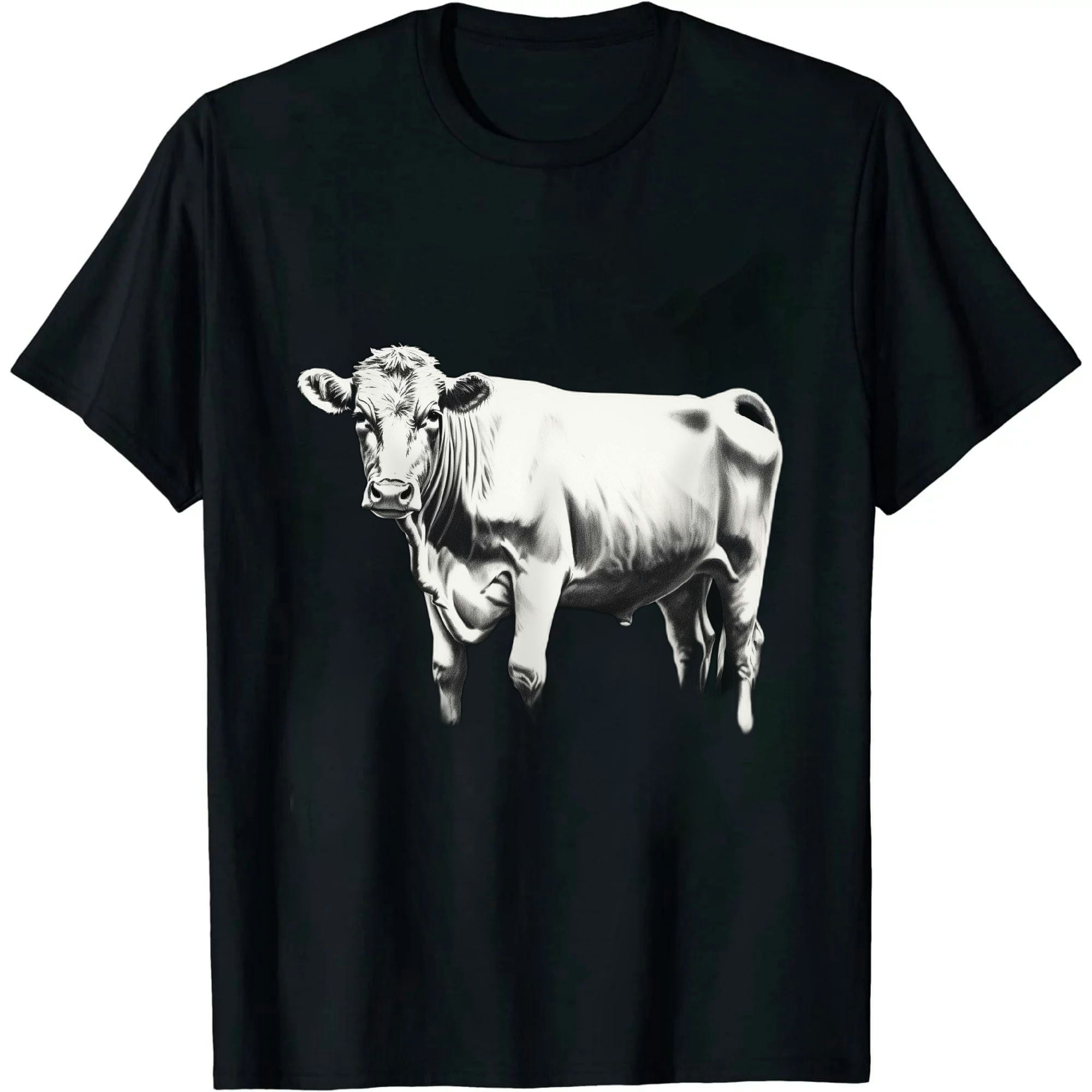 COMIO Bull Shirt - Funny Cow Cowboy Gift for Farmers Cattle Men T-Shirt ...
