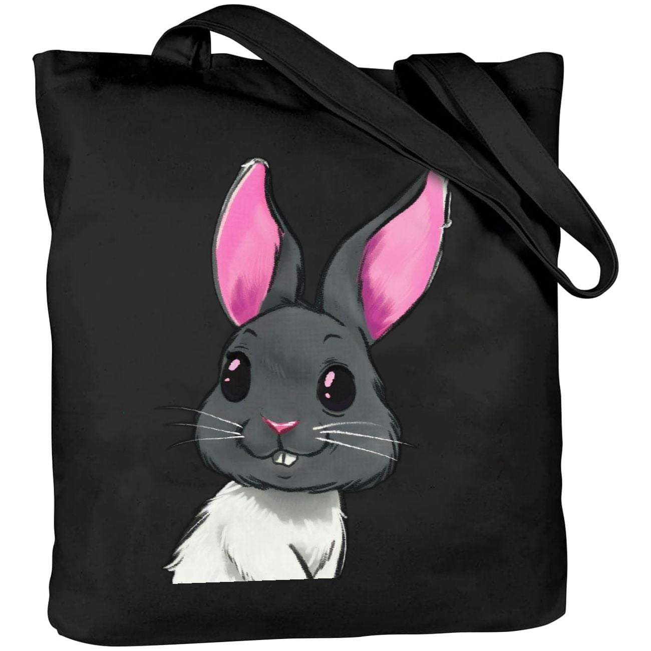 YANMS Bunny Cute Pocket Rabbit Pet Bunny Large Tote Top Handle Shoulder ...