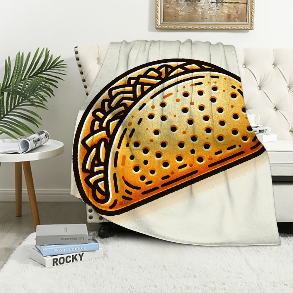 COMIO Burritos Tortilla Throw Blanket for Adult, Giant Funny Realistic ...