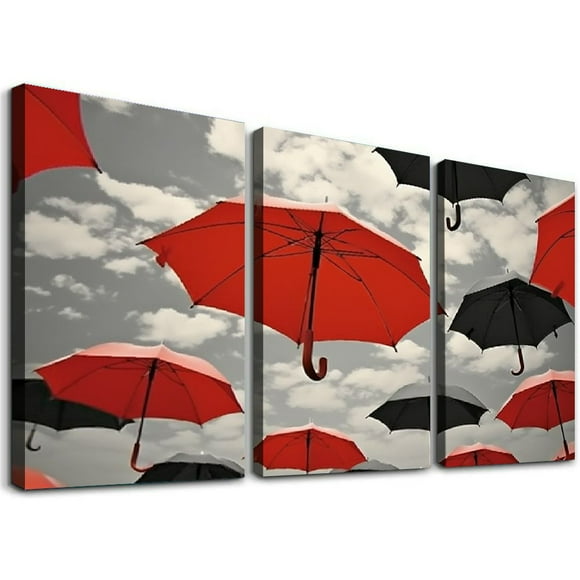 Red Umbrella Canvas