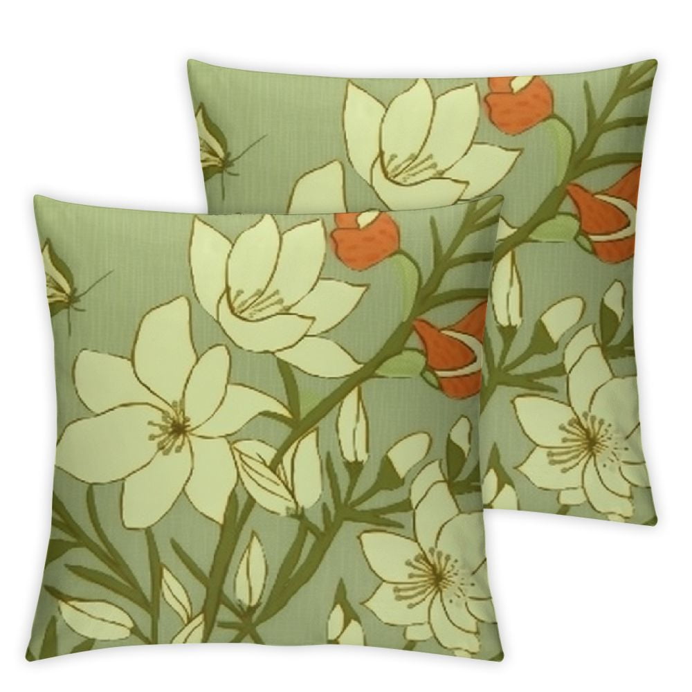 MLJA Cartoon Square Pillow Covers,Couch Decorative Throw Pillow Covers ...