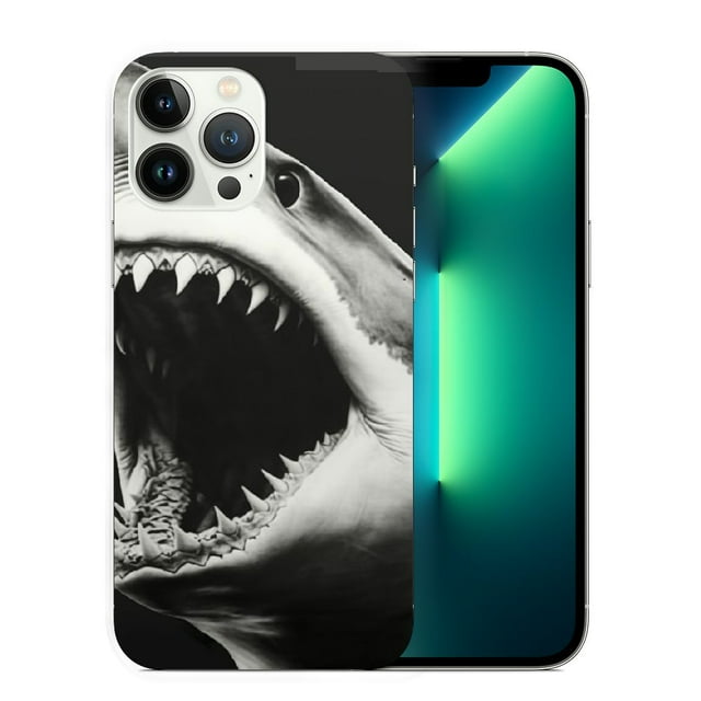 COMIO Case Compatible with iPhone 15 Pro, Great White Shark case for ...