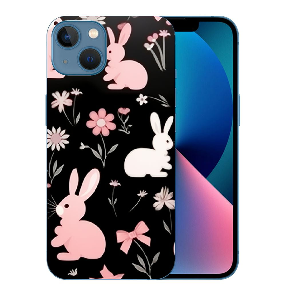 COMIO Cases - Pink Bunnies iPhone 15 Case - Walmart.com