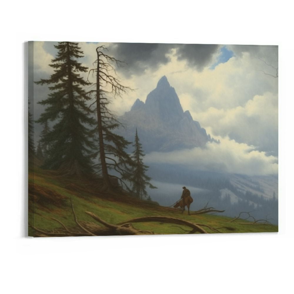 COMIO Caspar David Friedrich Famous Painters' Works（Peaks with Clouds ...