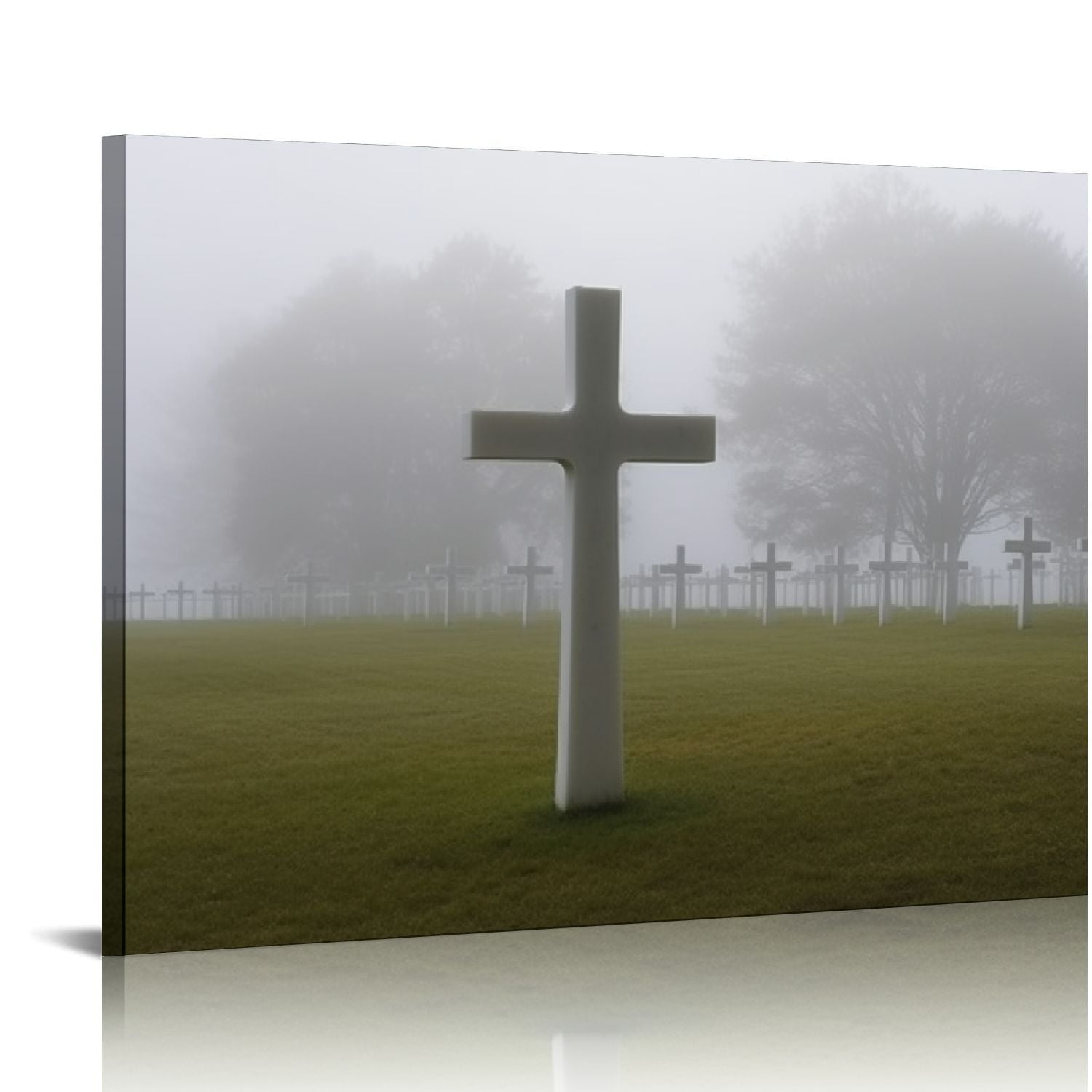 COMIO Cemetery American Cemetery Landing D Day Commemoration Cross ...