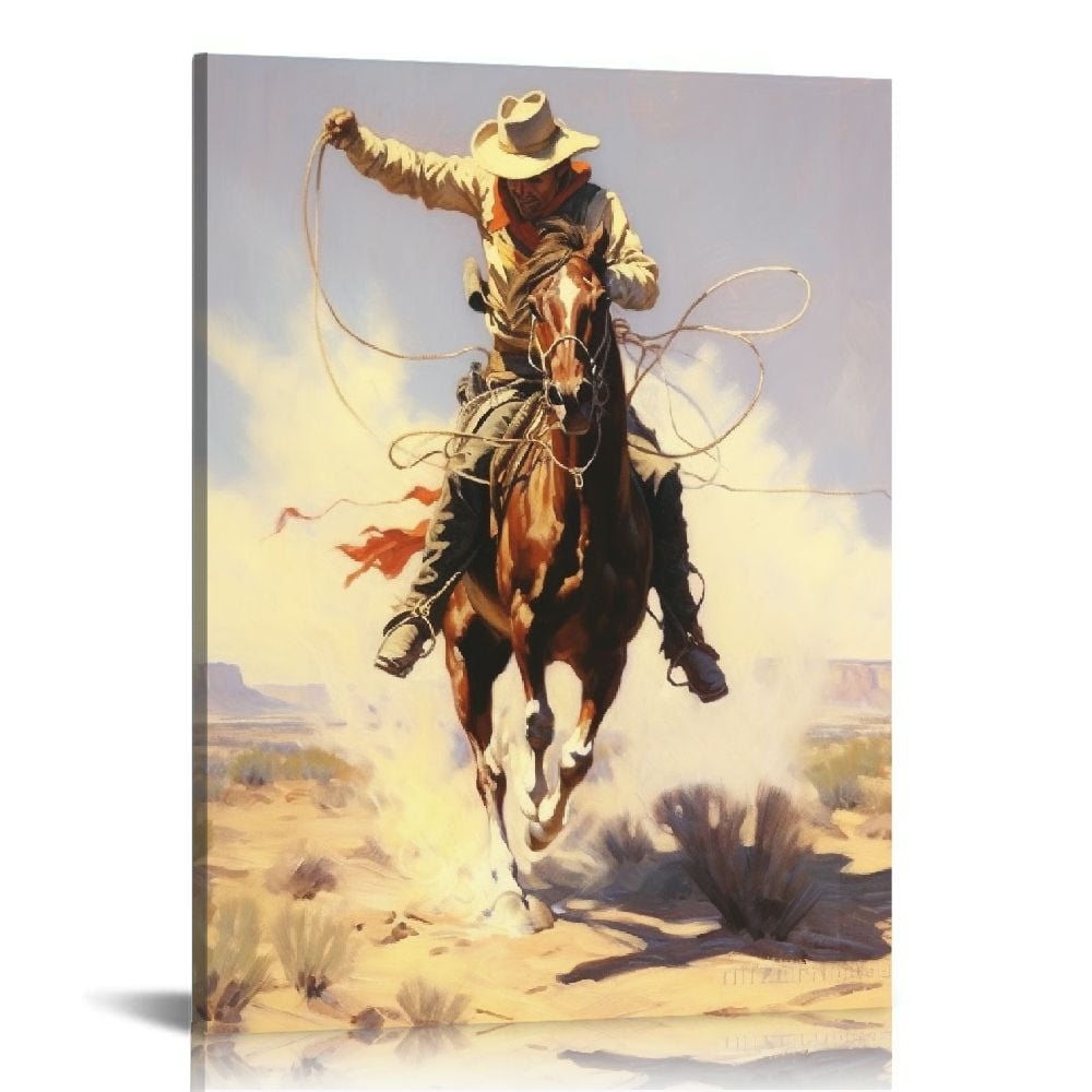 COMIO Charles Marion Russell Art Prints - A Bad Hoss Poster - Western ...