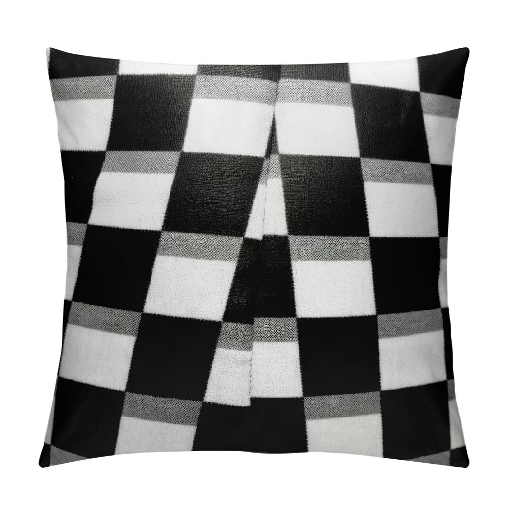 COMIO Checker Plaid Throw Pillow Covers, Decorative Pillow Cases Bed ...