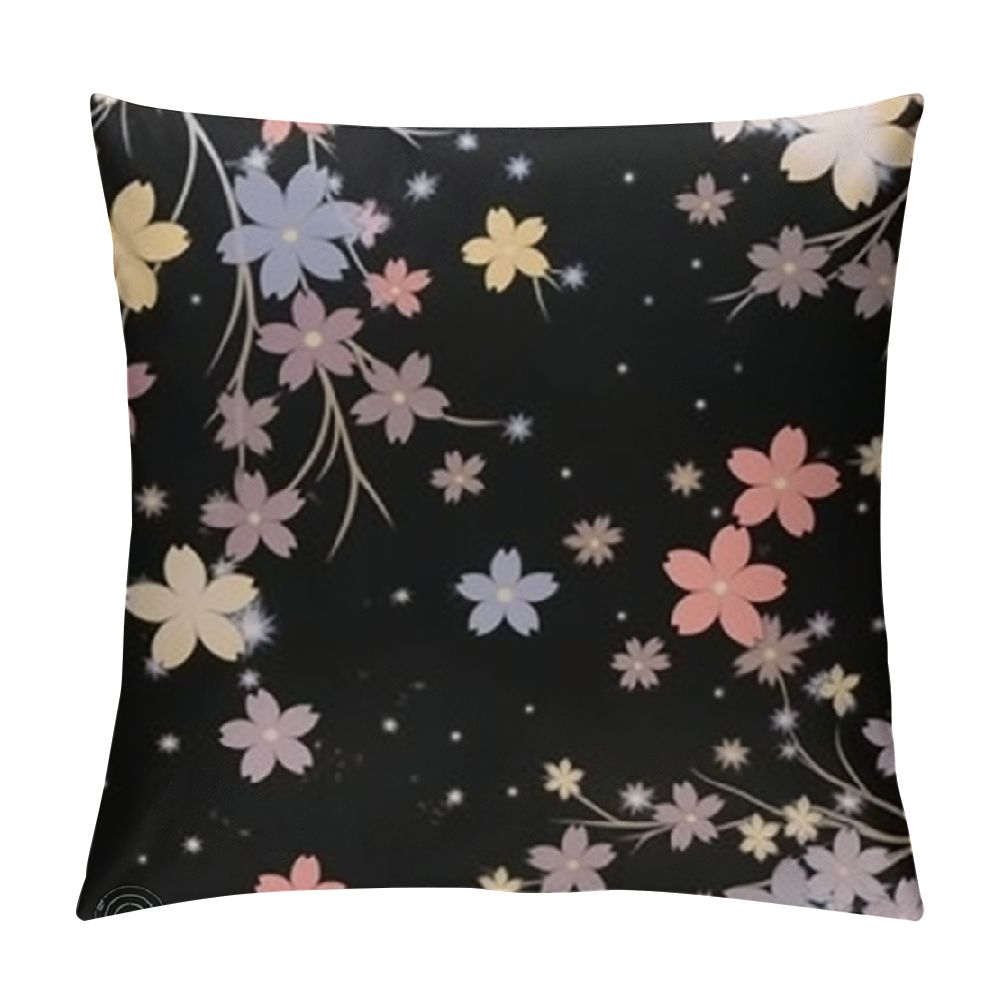COMIO Cherry Blossom Body Pillow Cover Japanese Sakura Flowers Blossoms ...