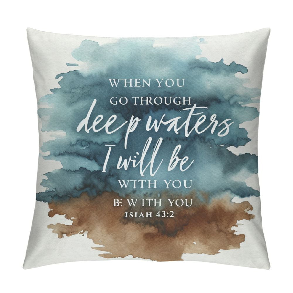 COMIO Christian Motivation Decorative Throw Pillow Covers Encourage ...