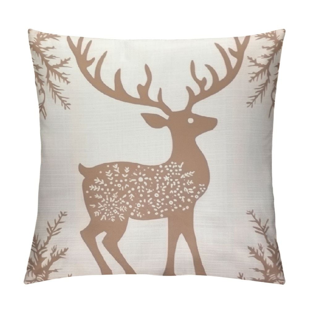 COMIO Christmas Pillow Covers Farmhouse Chrismas Decorations for Home ...