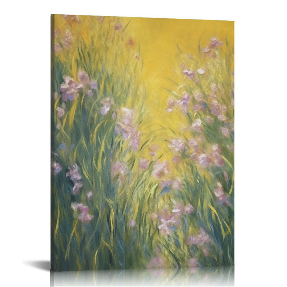COMIO Claude Monet - Iris Poster Decorative Painting Canvas Wall Art ...