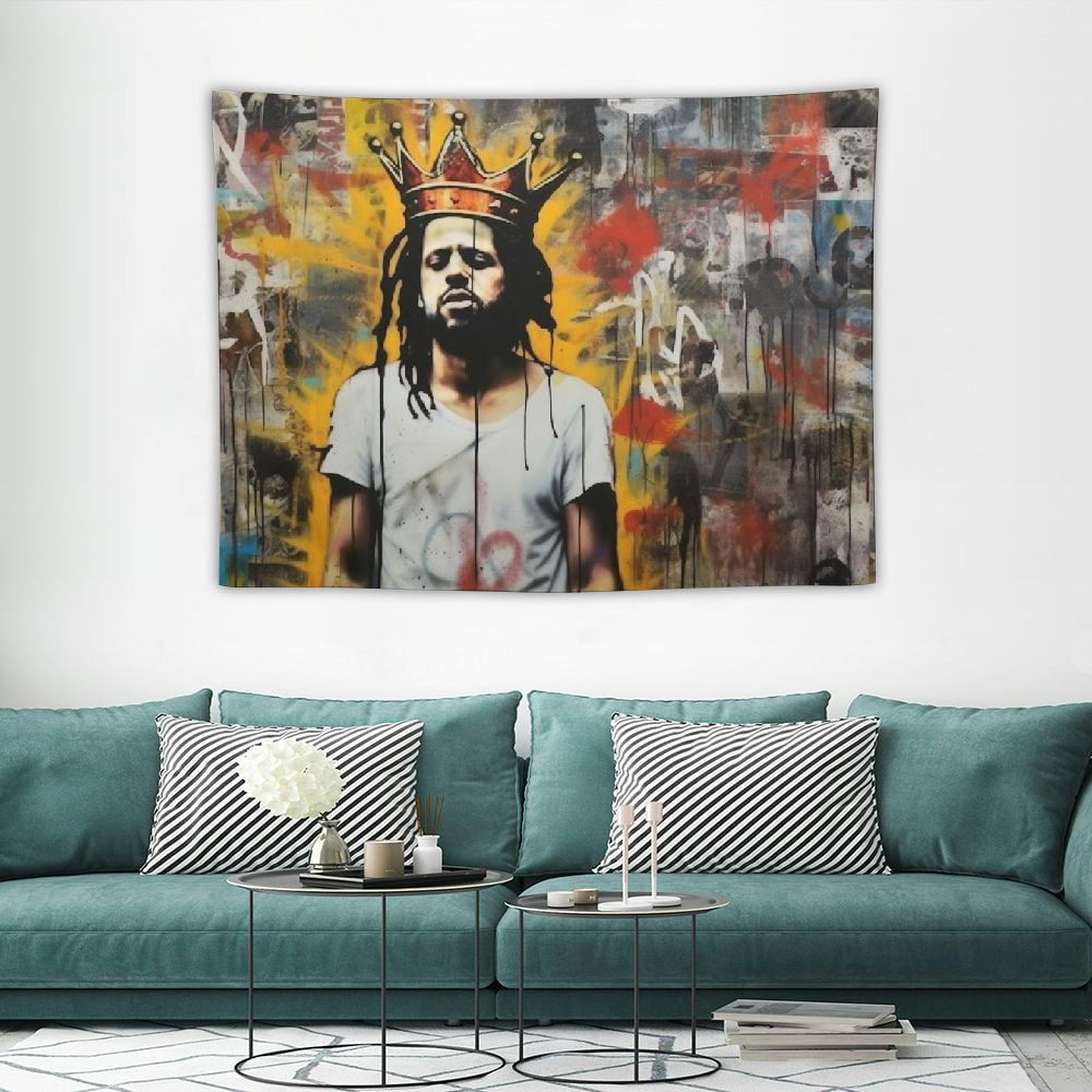 COMIO Cole Singer Rapper Tapestry Flag for Home College Dorm for ...