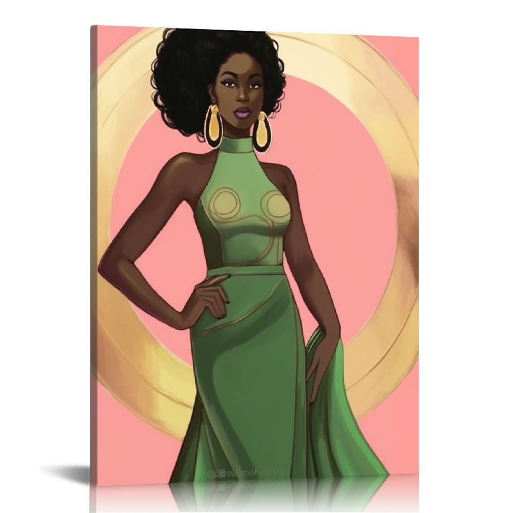 COMIO Colorful African Horoscope Art Posters Taurus Canvas Painting ...