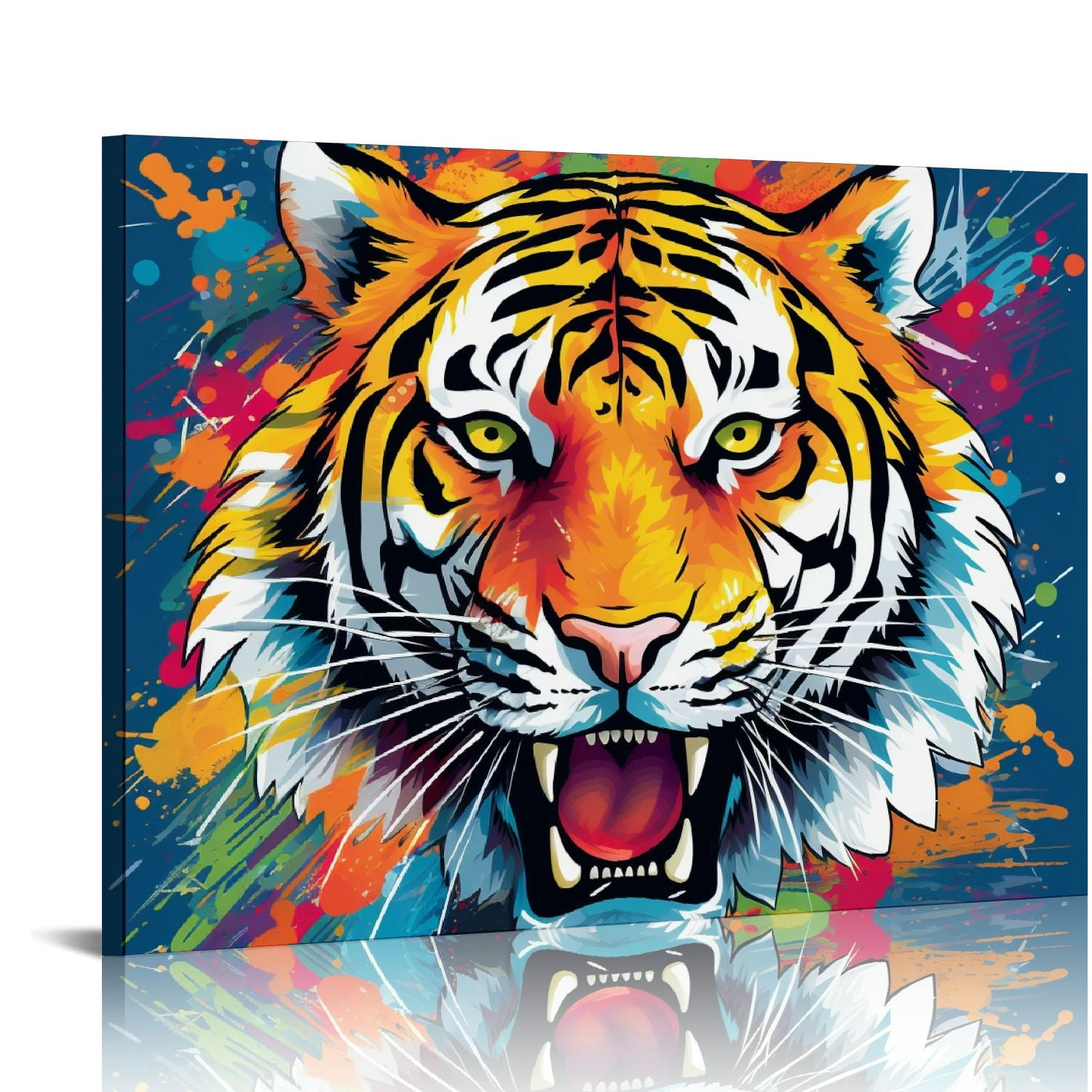 MLJA 3:12-14"Put on , as God's ones." Fierce Multicolor Tiger ...