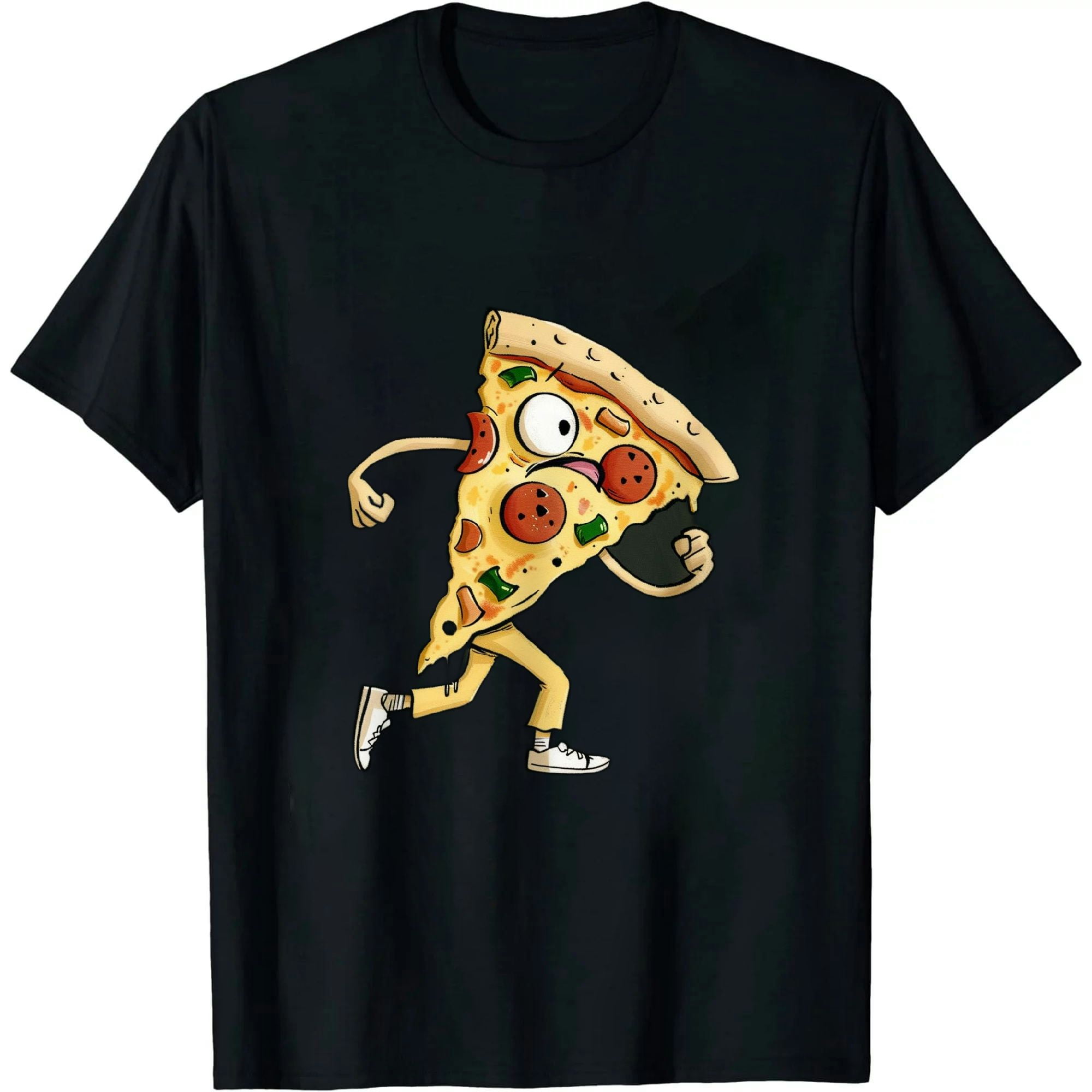 COMIO Cool Dabbing Pizza | Funny Italian Pie Hip-Hop Dancer Gift T ...