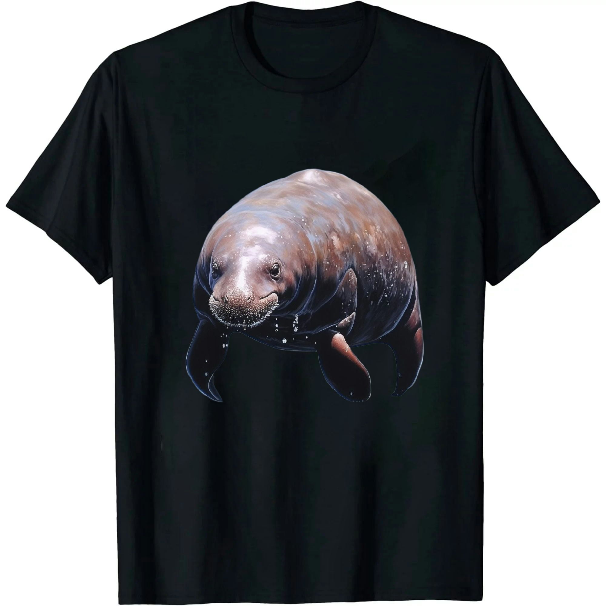 COMIO Crystal River Wildlife Refuge Manatee Sea Cow T-Shirt - Walmart.com
