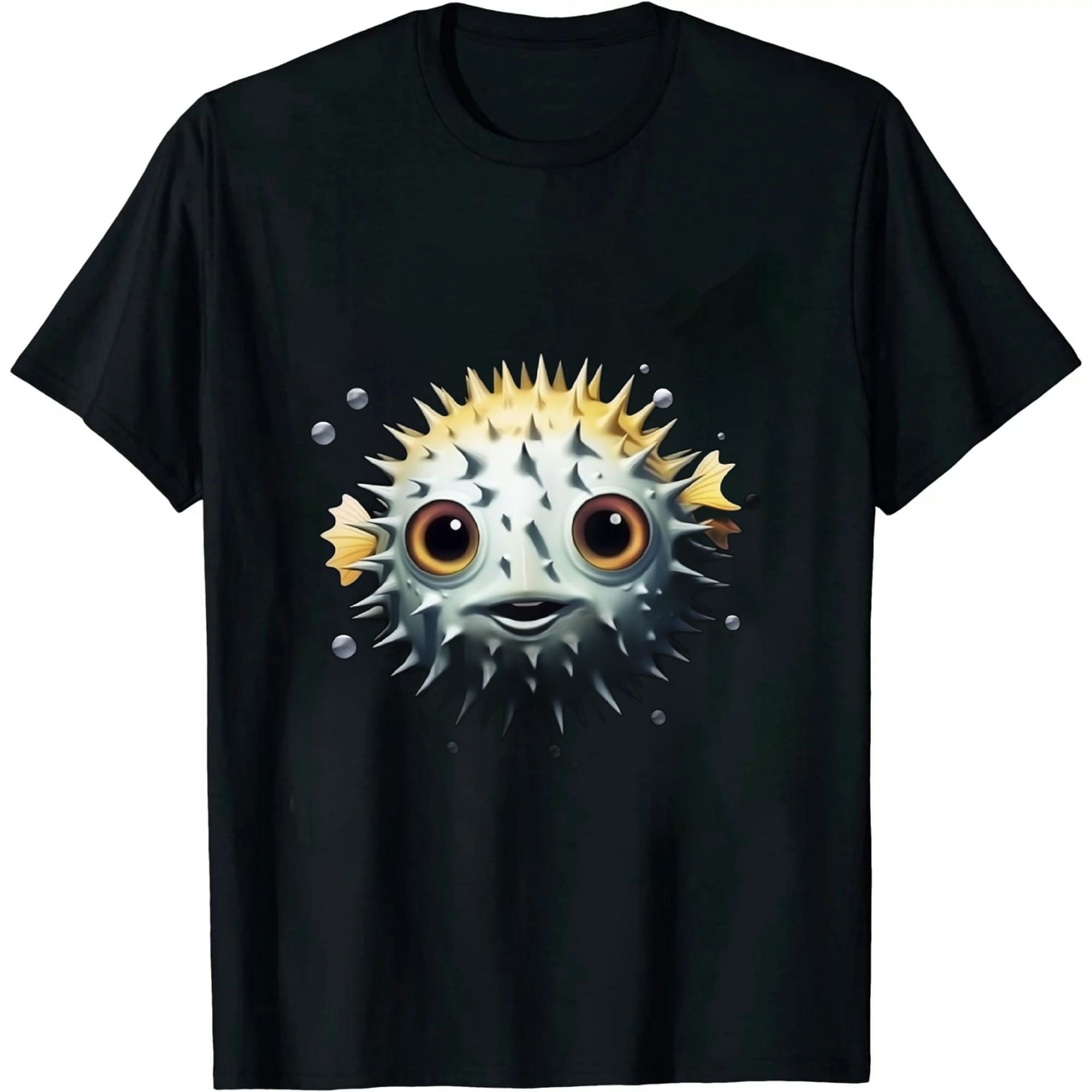 COMIO Cute Blowfish Easy Halloween Puffer Fish Costume Pufferfish T ...
