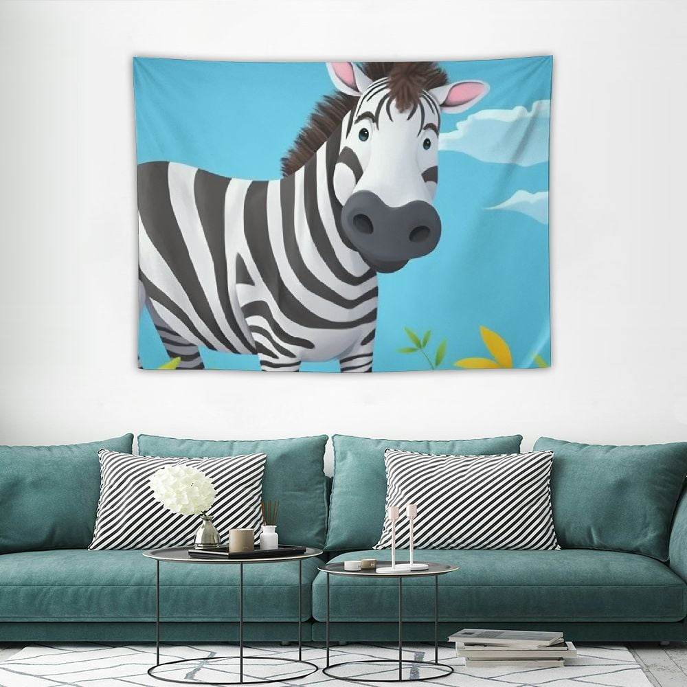 COMIO Cute Cartoon Style Tapestry Living Room Bedroom Wall Hanging ...