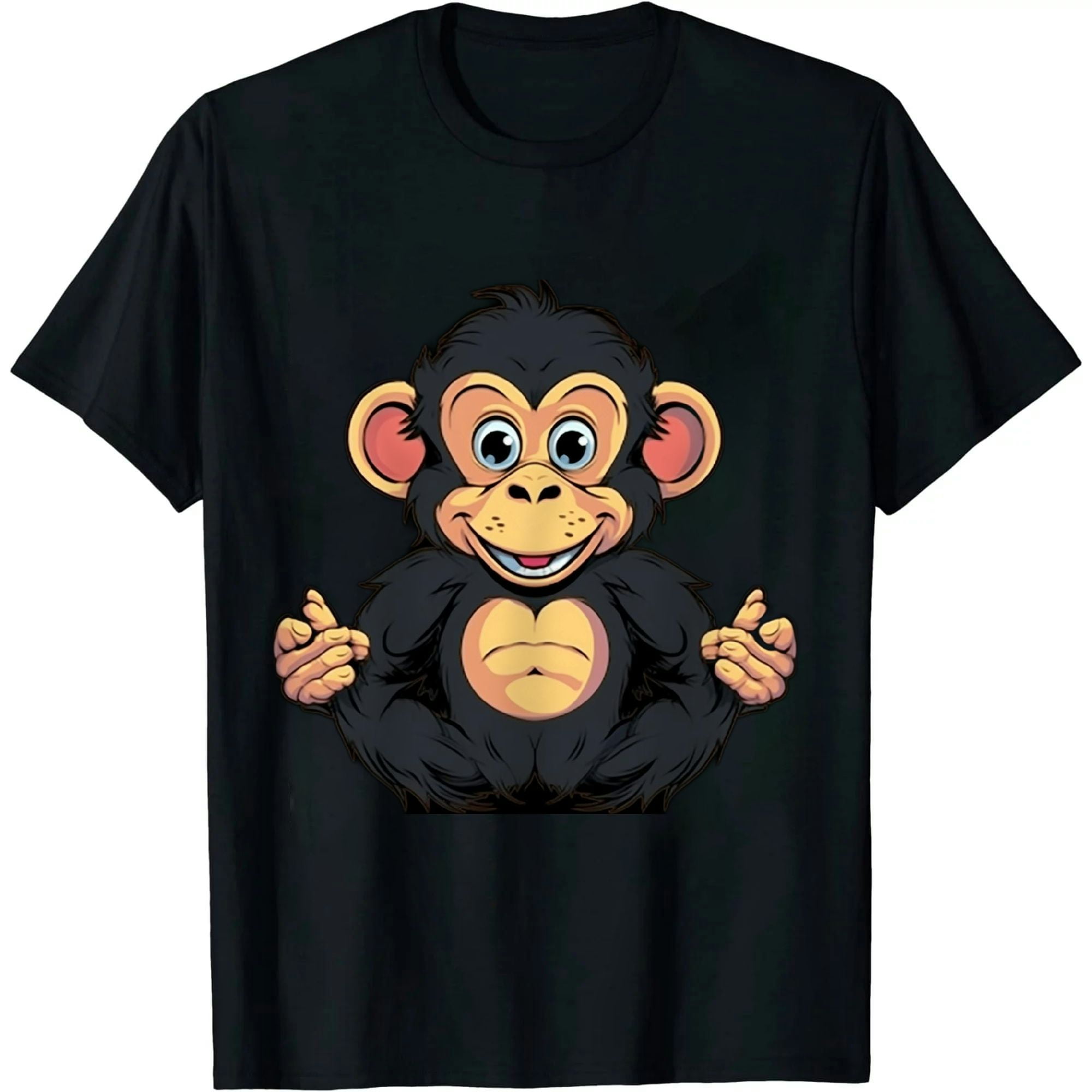 COMIO Cute Monkey T-Shirt - Walmart.com