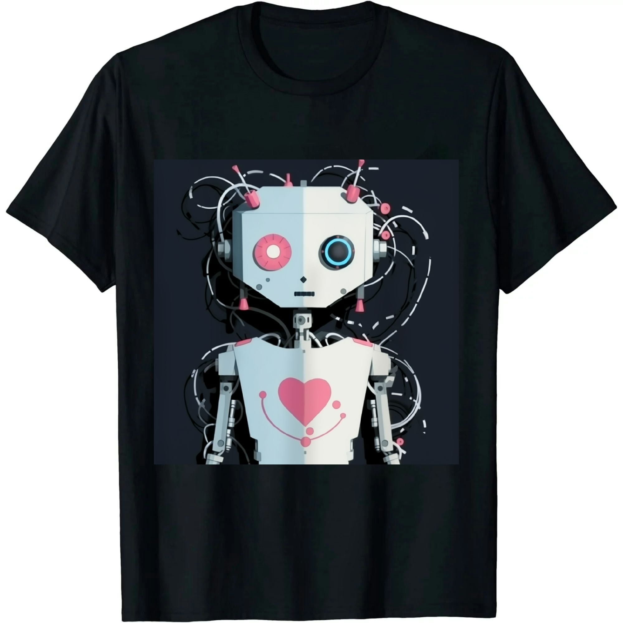 COMIO Cute robot girl, robots, robots T-Shirt - Walmart.com
