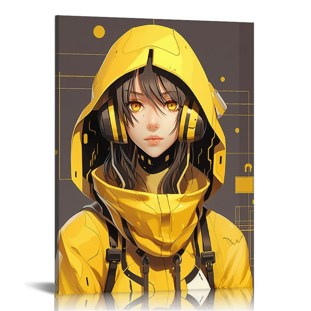 COMIO Cyberpunk Edgerunners Anime Frame Scroll Poster Wall Hanging ...
