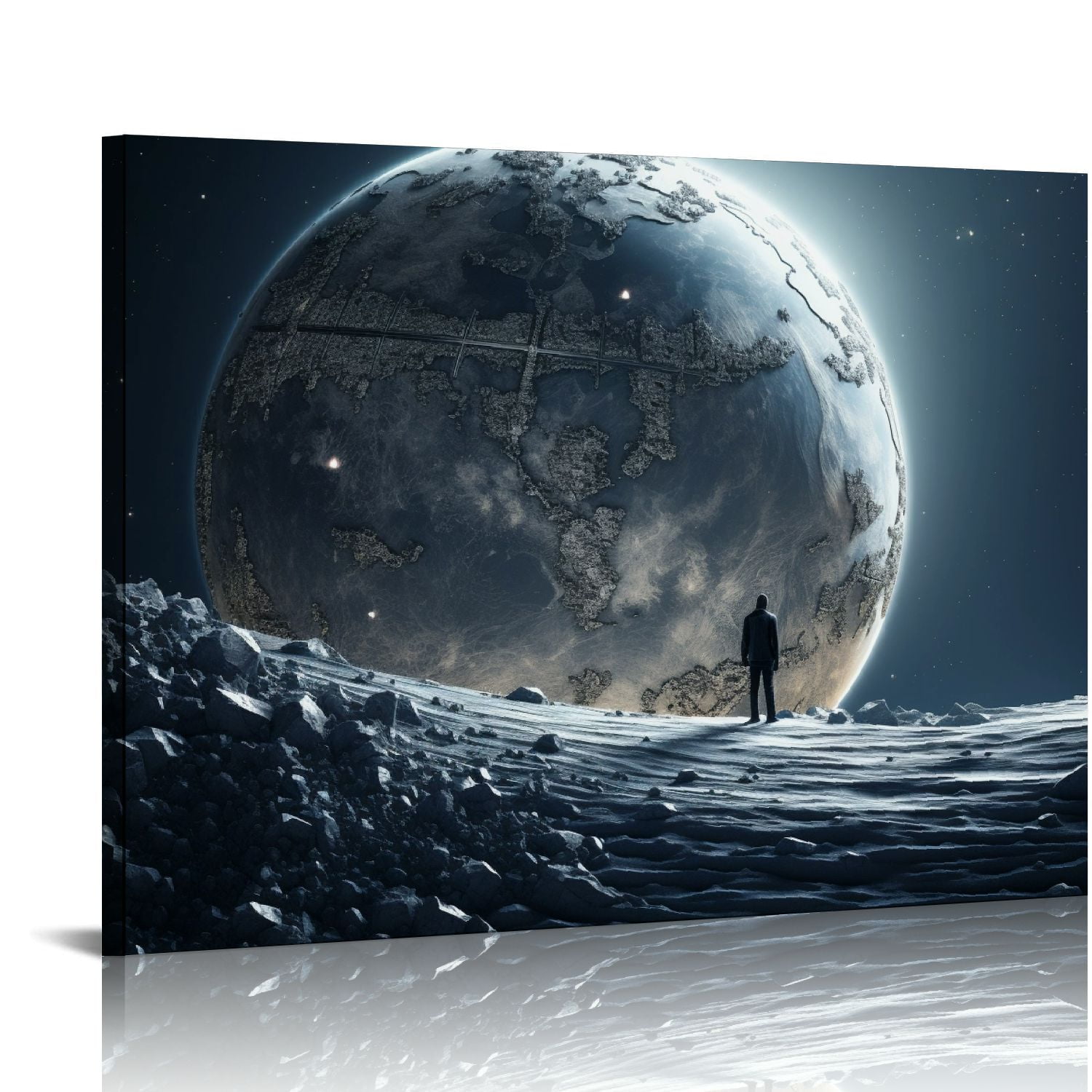 COMIO Cyberpunk Edgerunners Moon Metal Poster - Walmart.com
