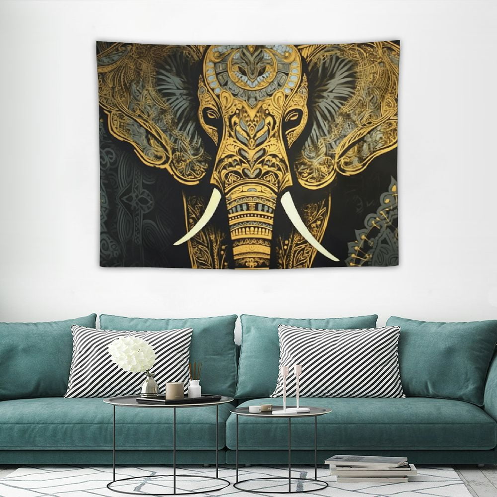 COMIO Decor Tapestry with Bohemian Boho Mandala Signs Symbols Icons ...