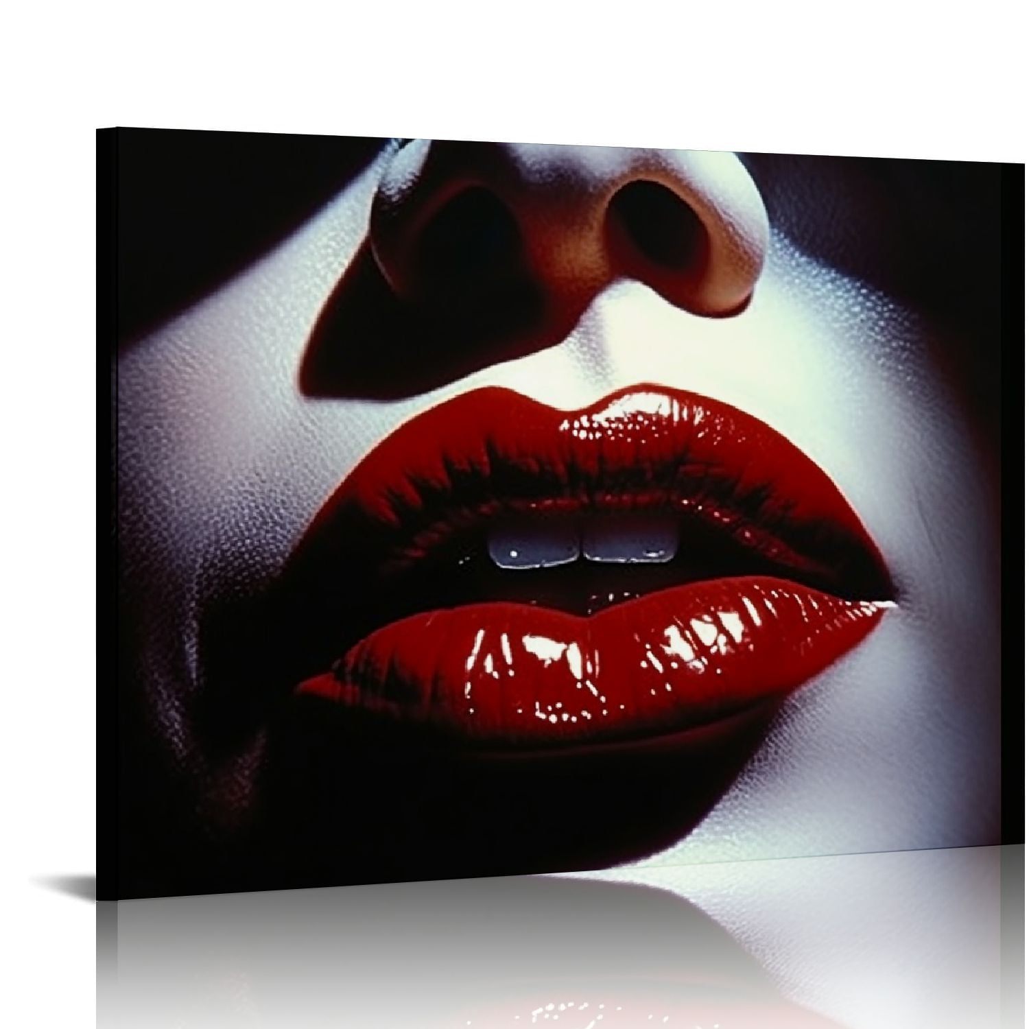 COMIO 【Desire】-Spray Painting Core Modern Fashion Sexy Red Lips Nordic ...