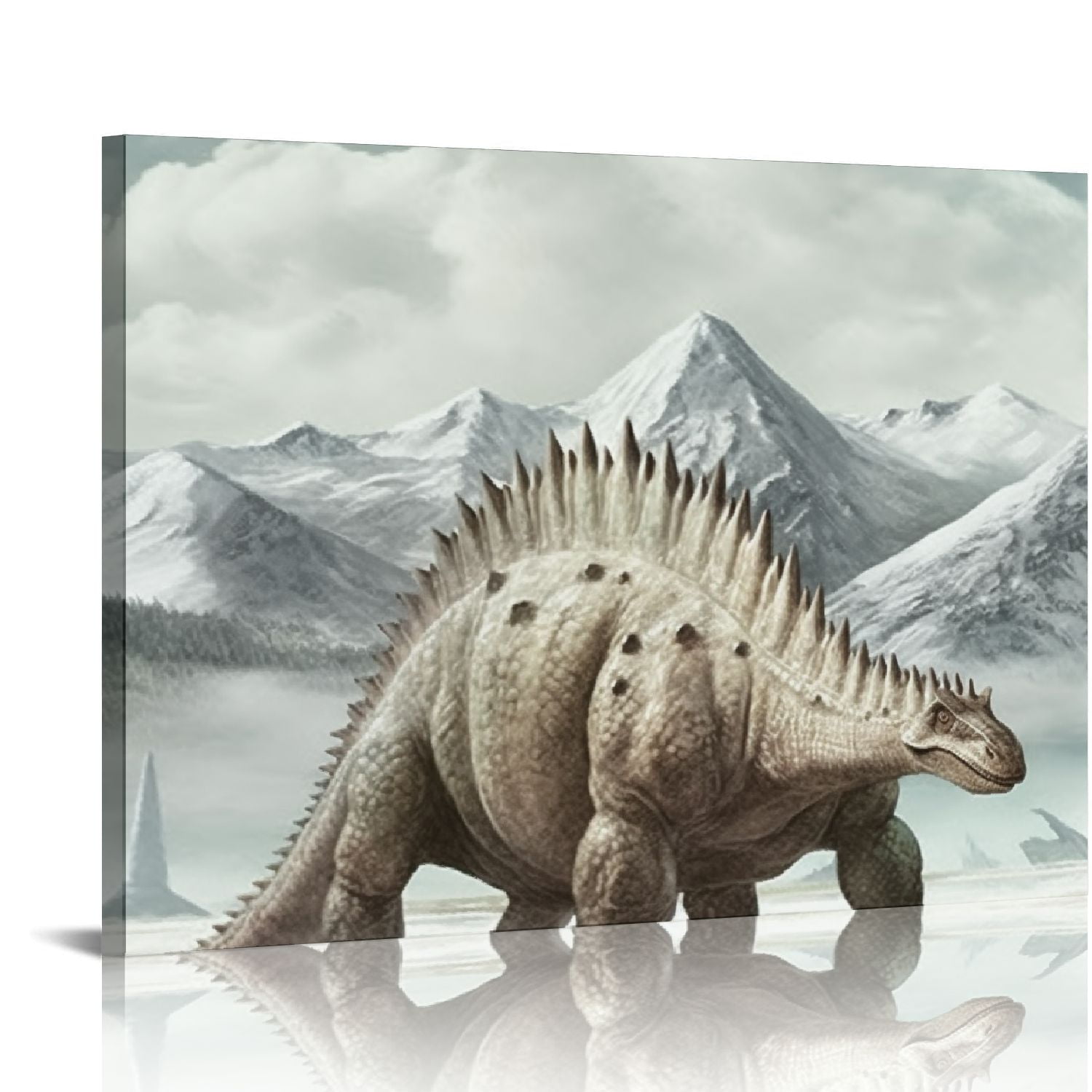 COMIO Dinosaur Wall Art Posters, Dinosaur Bathroom Decor Dinosaur ...