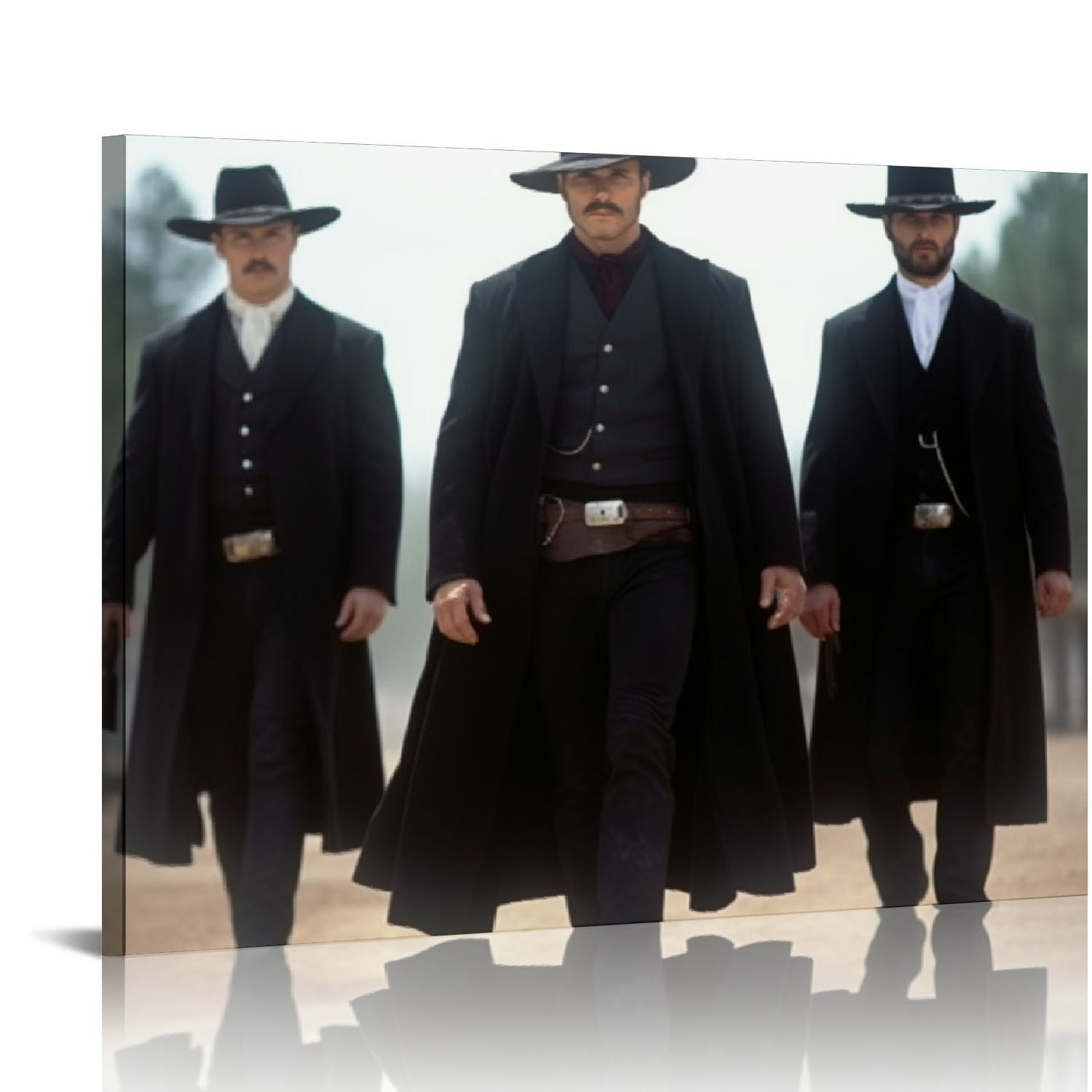 COMIO Doc Holliday Wyatt EArp Western Cowboy Movie Tombstone Poster ...