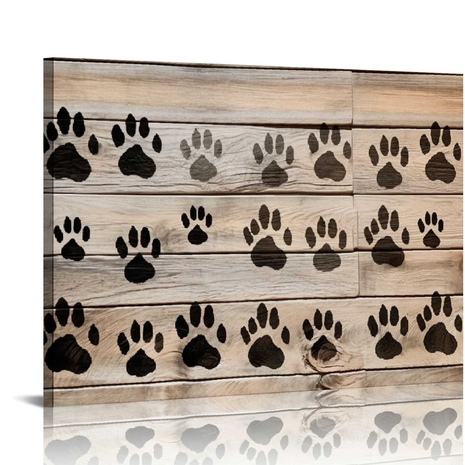 COMIO Dog Lover Sign Wall Decor,Take A Moment to Paws Sign Pet Paw ...