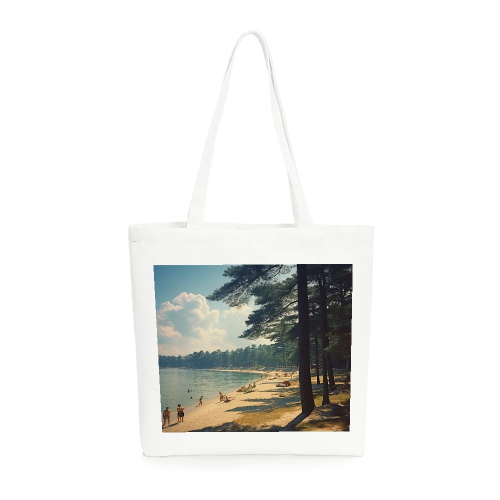 COMIO Dominican Republic Chic and exclusive Beach scene tote bag by ...