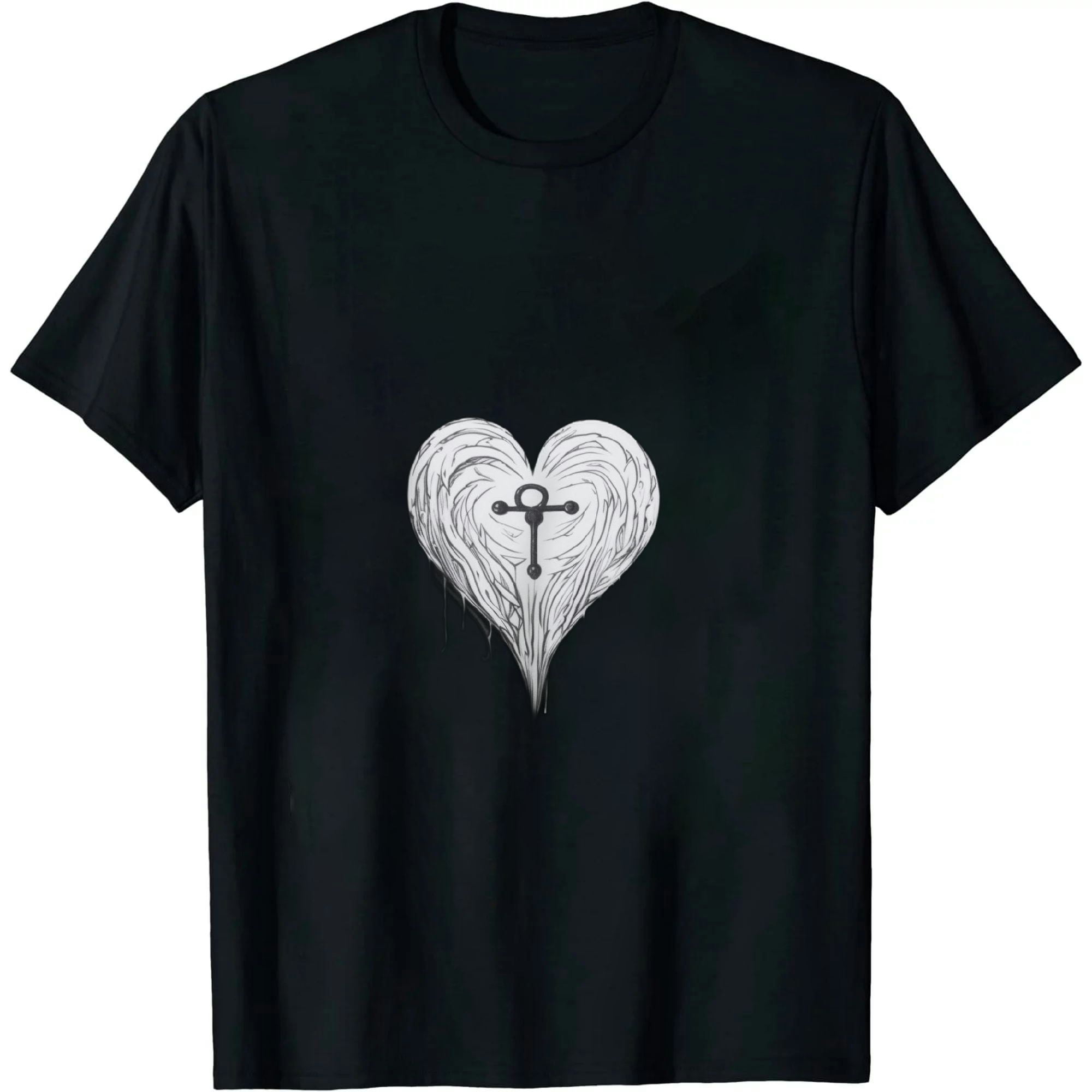 COMIO Dominus Vobiscum Traditional Latin Catholic Sacred Heart T-Shirt ...