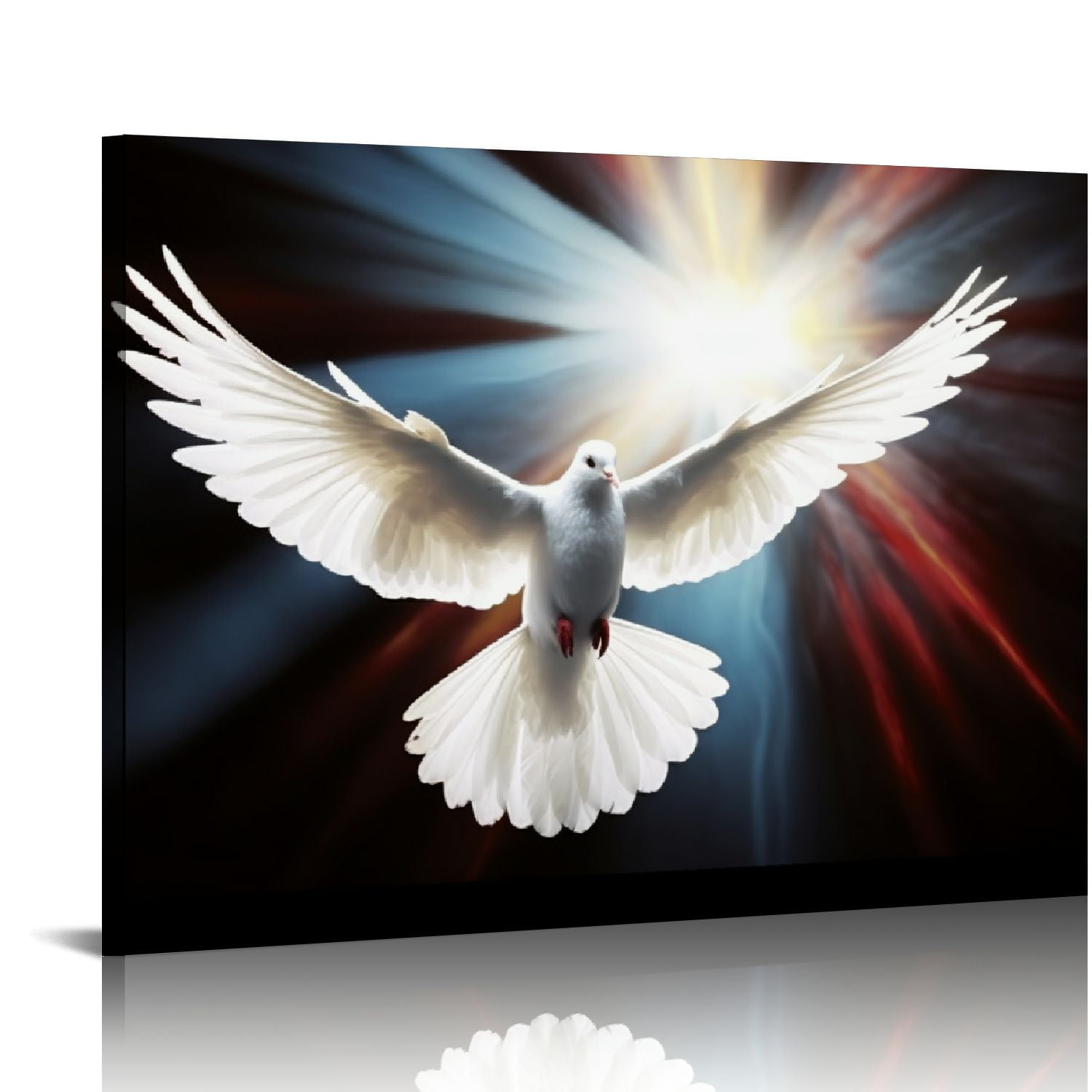 COMIO Dove Holy Spirit Poster Canvas Print Painting Picture Wall Art ...